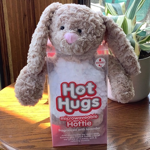 Aroma Home | Toys | Hot Hugs Fluffy Bunny Microwavable Aromatherapy Nwt ...